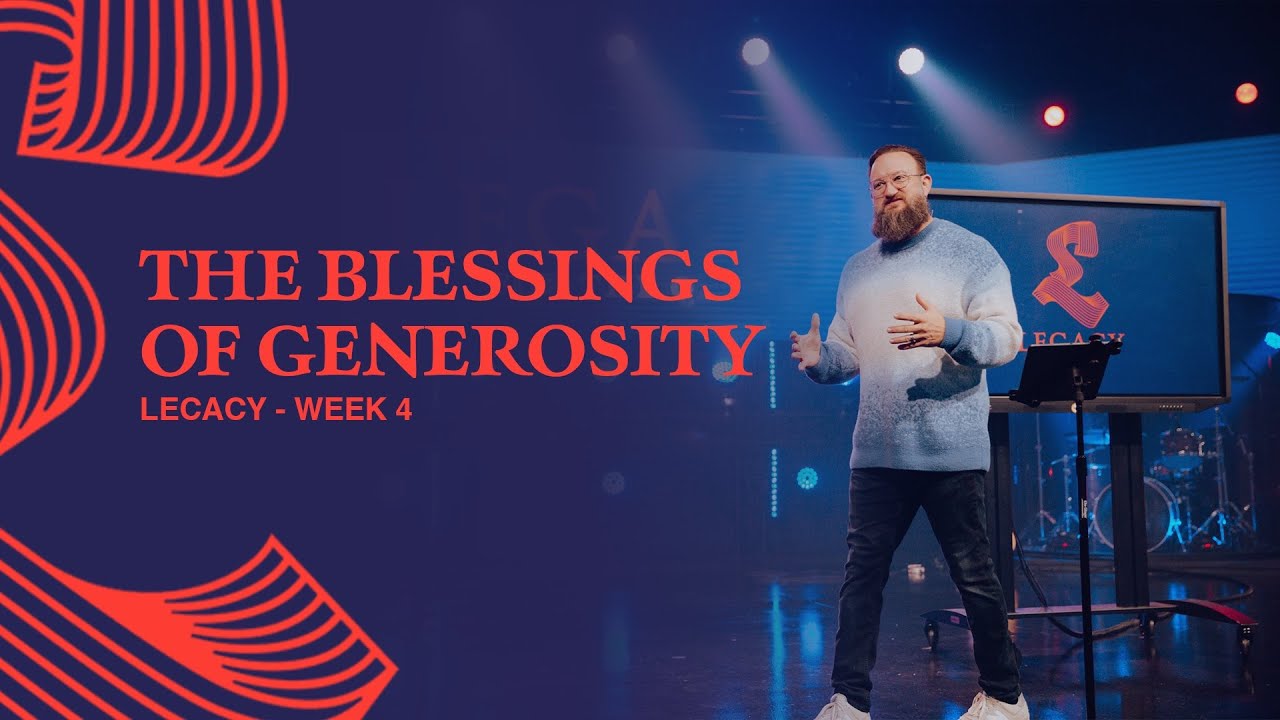 The Blessing of Generosity | Jim Wilkes | Journey Church - YouTube