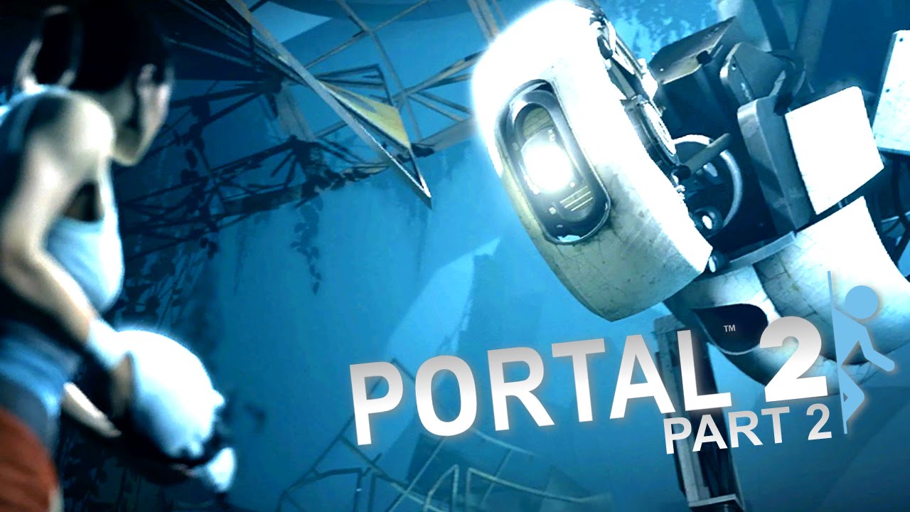SHE'S ALIVE! | Portal 2 Single Player - Part 2 - YouTube