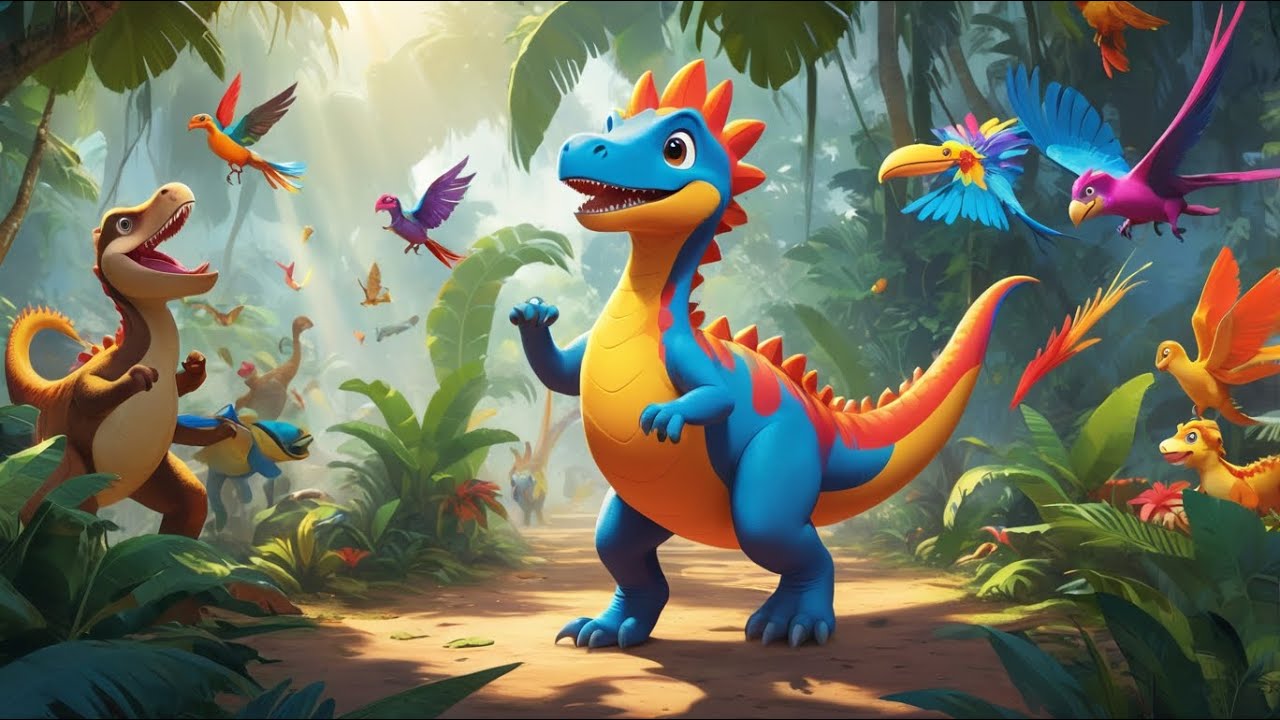 "Roar and Dance! 🦕 | The Dancing Dinosaur Song for Kids" - YouTube