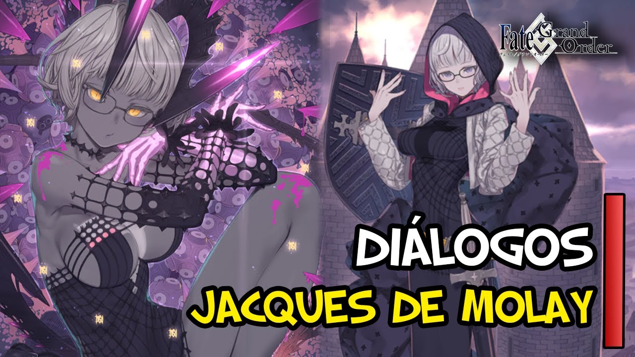 [FGO] Jacques de Molay (Foreigner) Diálogos en Español My Room - YouTube