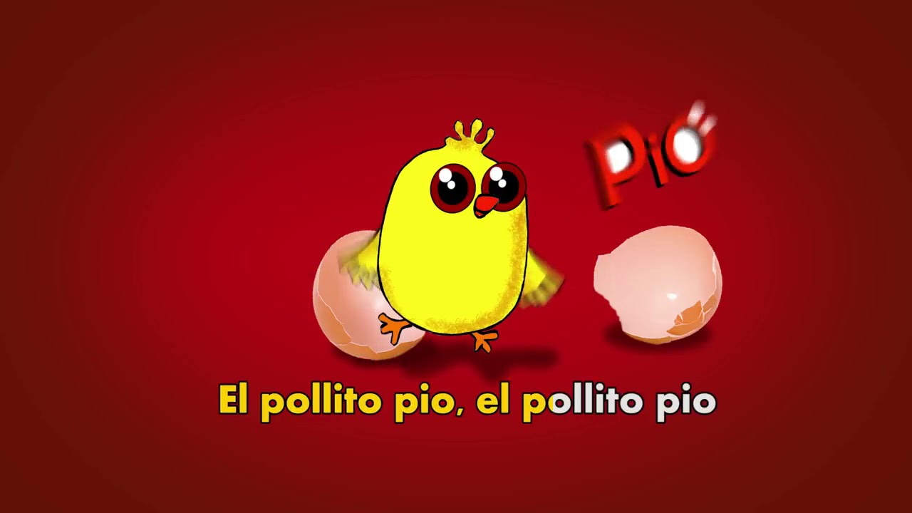 El Pollito Pio Letra