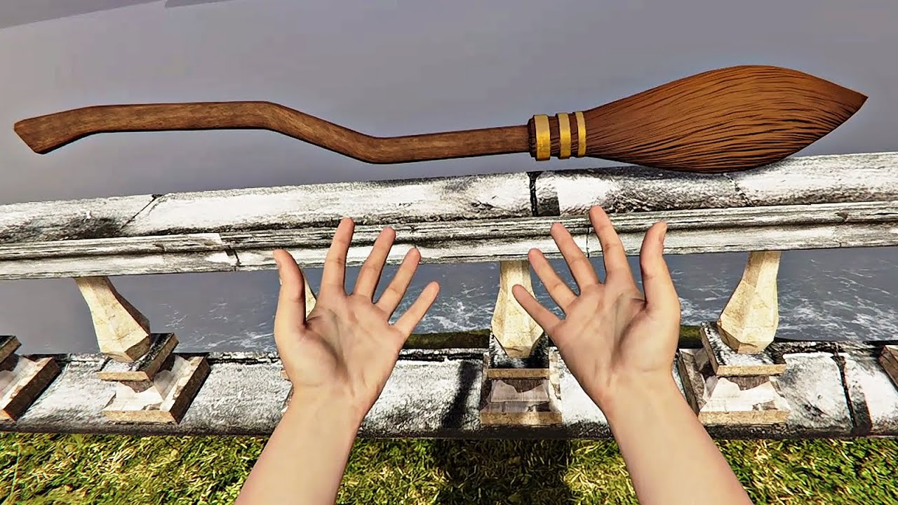 Nimbus 2000 in Bonelab - YouTube