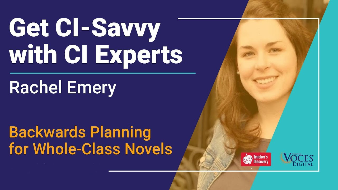 Rachel Emery | Backwards Planning for Whole-Class Novels - YouTube