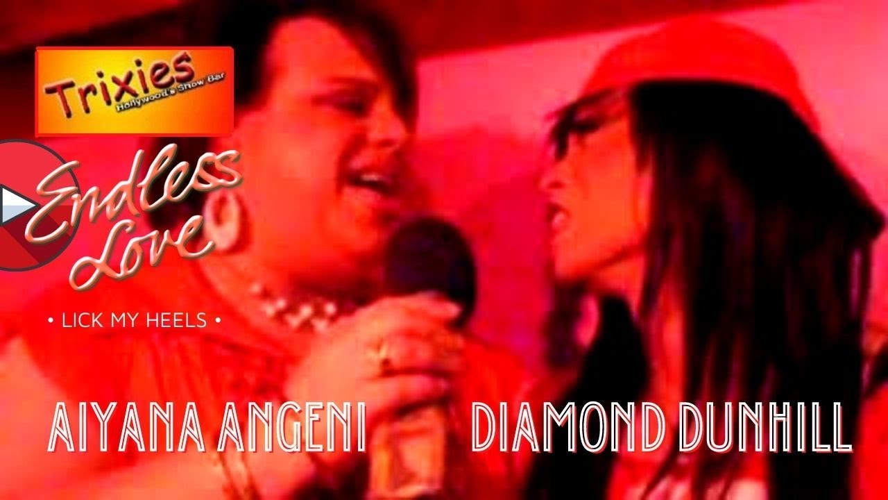 💋🎤Lick My Heels Bitch/Endless Love | Aiyana Angeni, Diamond Dunhill @ Trixies (Drag Karaoke ...