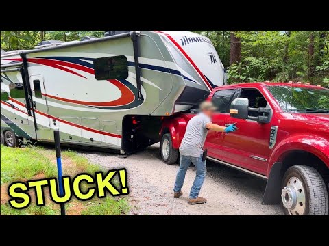 WORST RV Towing FEARS Come True! (Stuck on a grade Towing 20k lbs ...