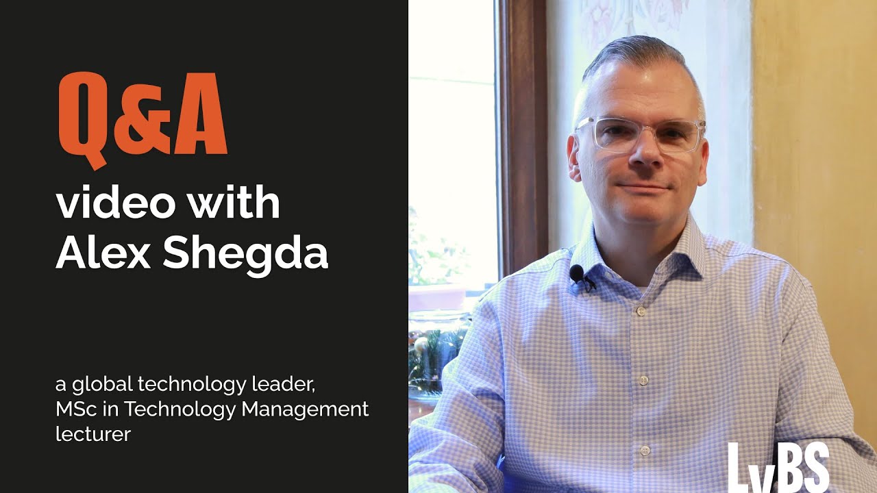 Alex Shegda about visiting Ukraine and teaching at UCU Business School ...