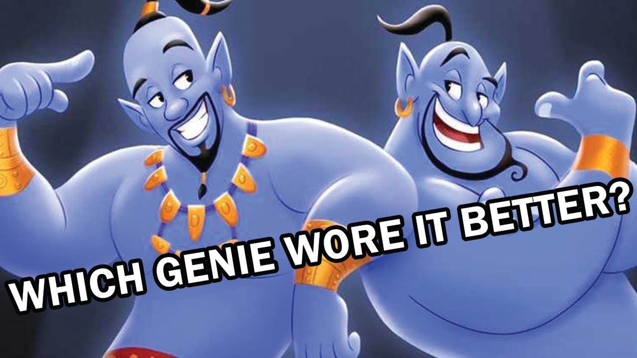 Which Genie wore it better? Aladdin in IRL? - YouTube
