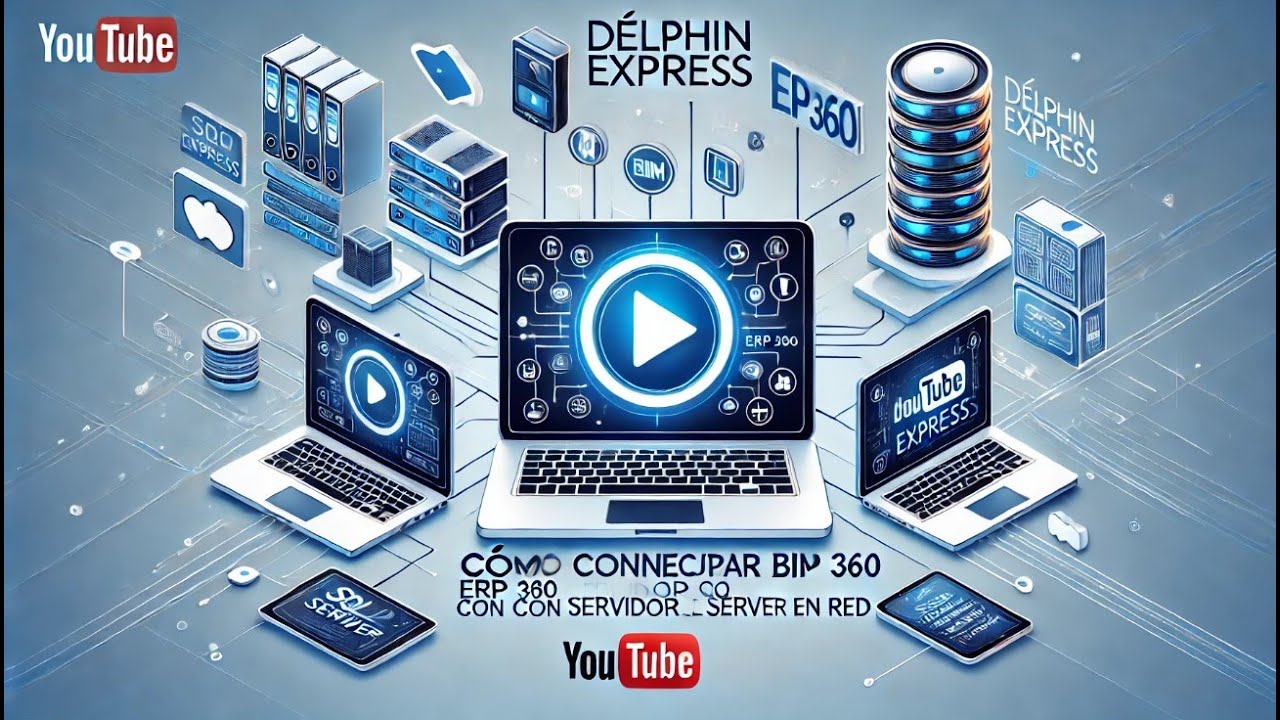 COMO CONECTAR DELPHIN EXPRESS BIM ERP 360 COLABORATIVAMENTE - YouTube