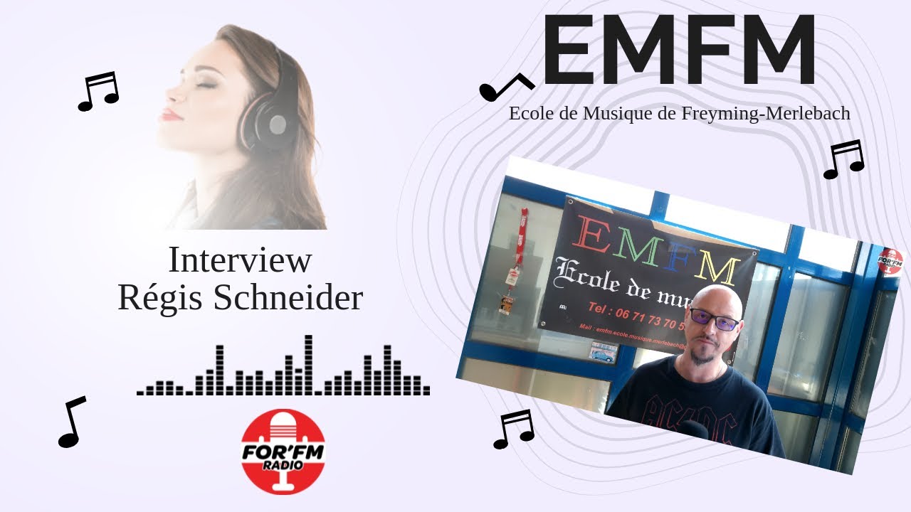 Reportage EMFM, École de Musique de Freyming-Merlebach avec Regis ...