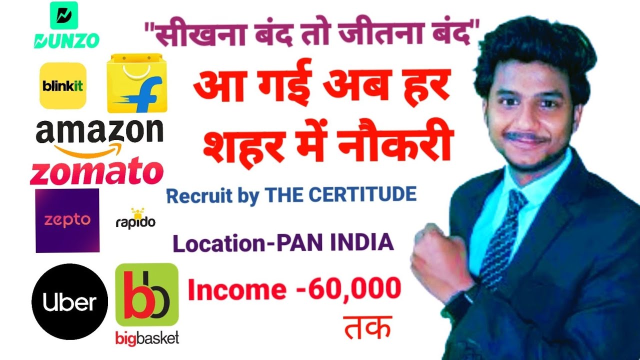 #jobs Job Openings in PAN INDIA. - YouTube