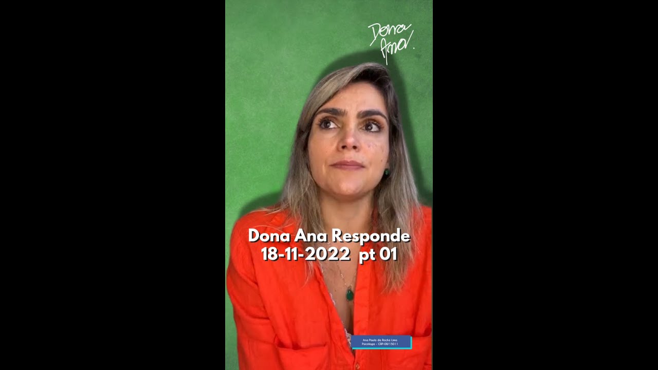 Dona Ana Responde - Live 18-11-2022 parte 01 - YouTube