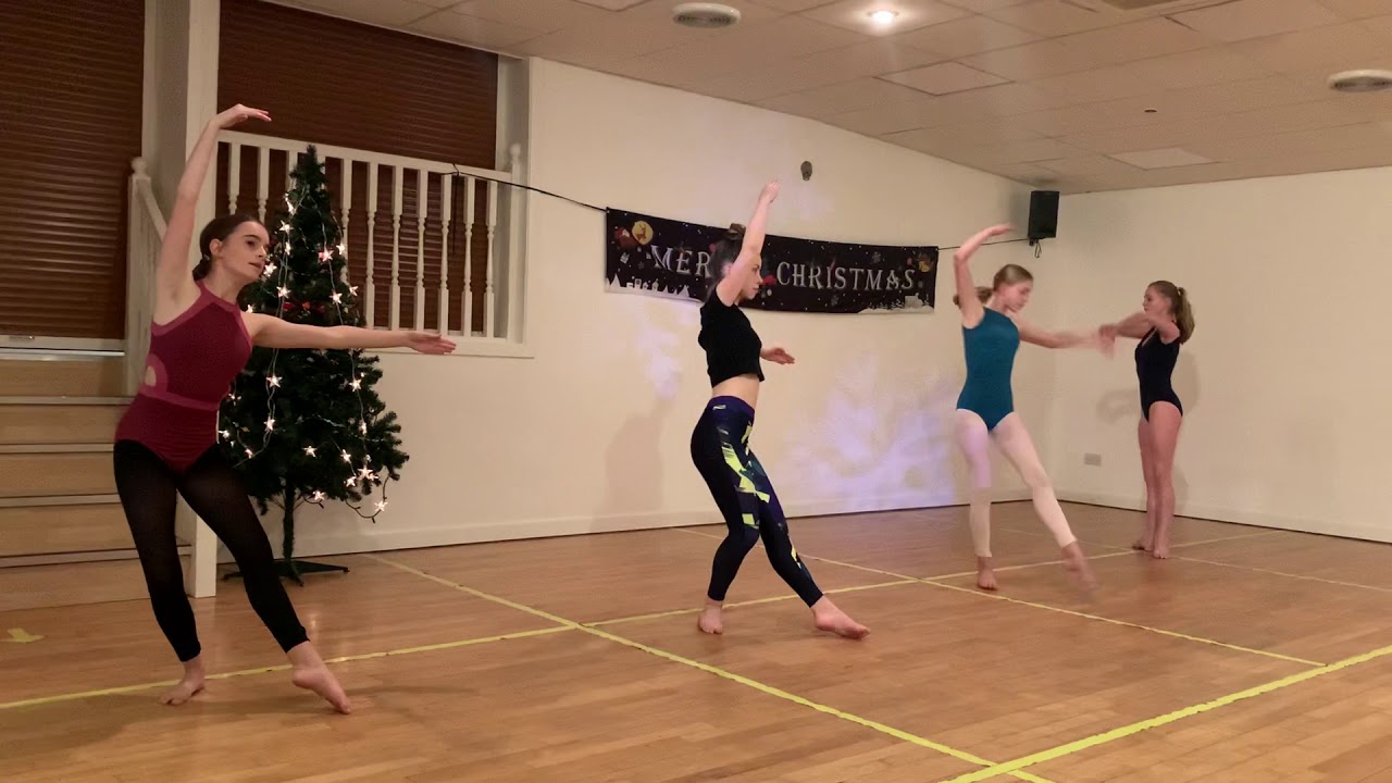 Modern Contemporary Christmas Dance - YouTube