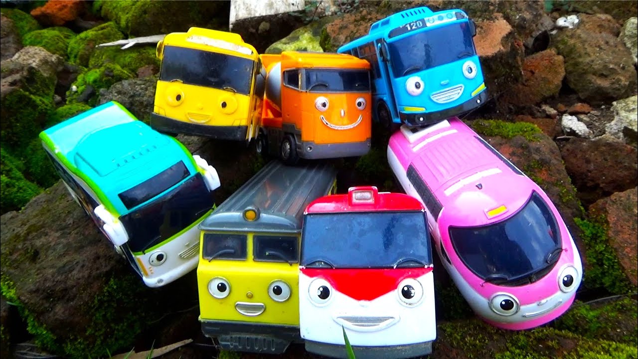 Mencari Titipo, Gani, Lani, Max, Kinder, Tayo, Frank, Diesel, Genie ...