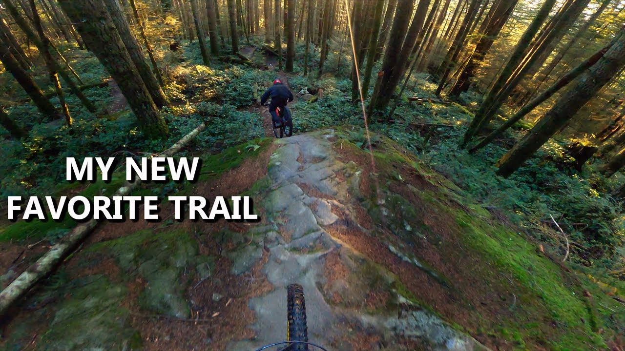 The Most Beautiful Trail I've Ever Ridden // Awesome Rock Slabs! - YouTube