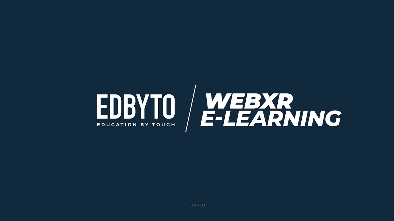 EDBYTO WebXR E Learning Demo - YouTube