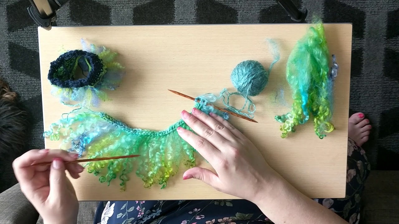Teach It Tuesdays, Ep. 006 Knitting Locks into Your Projects - YouTube