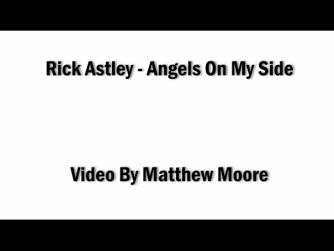 Rick Astley - Angels On My Side Lyric Video [4K]