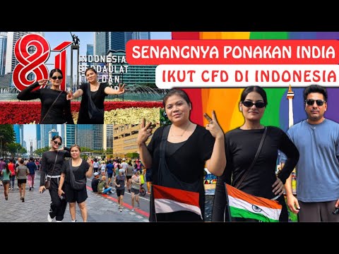 SENANGNYA‼️Ponakan India Ikut CFD Di Indonesia