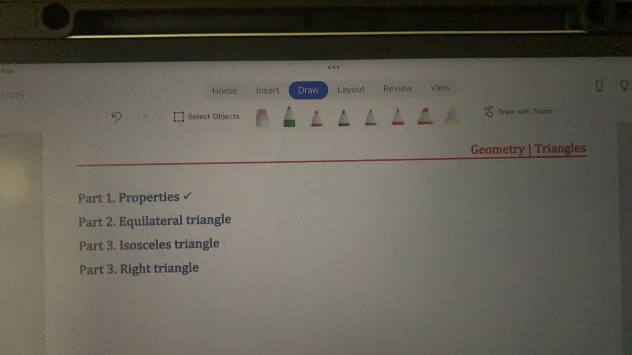 1. Triangle | Basic property - YouTube