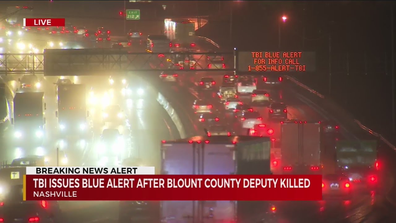 Blue Alert issued after Blount County deputy killed - YouTube