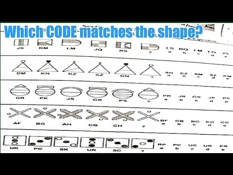 Find which CODE matches the shape or pattern - YouTube
