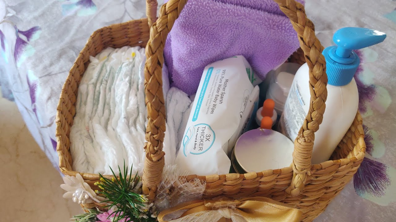DIY Diaper Caddy - YouTube
