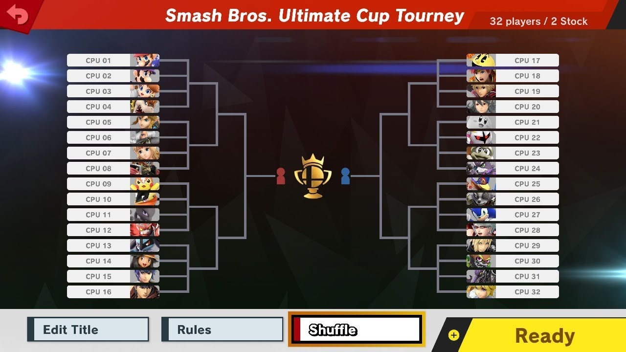 Super Smash Bros. Ultimate - The ULTIMATE Tourney ~ Round 1 (Part 1 ...