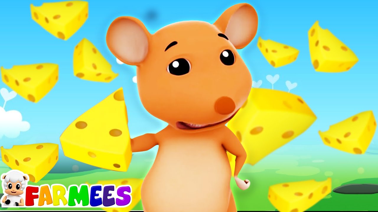 Squeak Squeak Mouse - Sing Along | Animal Sound Song | Kids Nursery ...