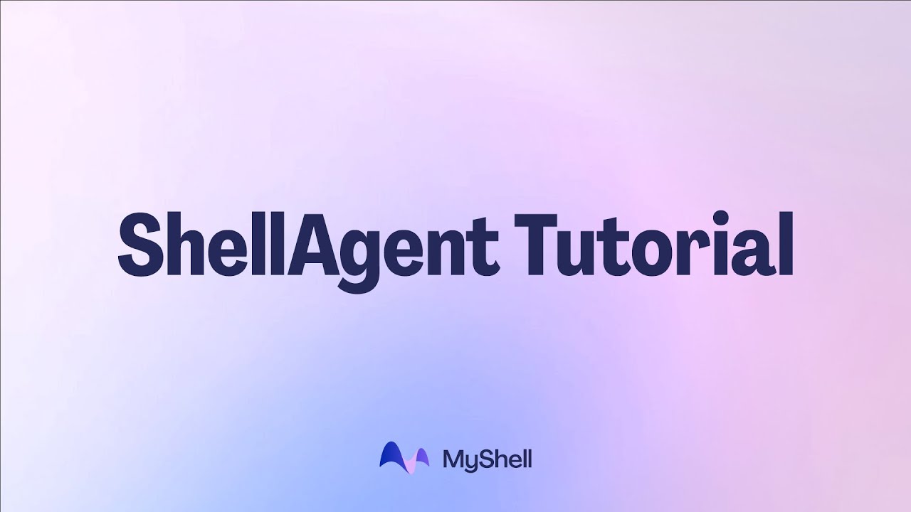[ShellAgent Tutorial] 3 Build the agent from 0 to 1 - YouTube