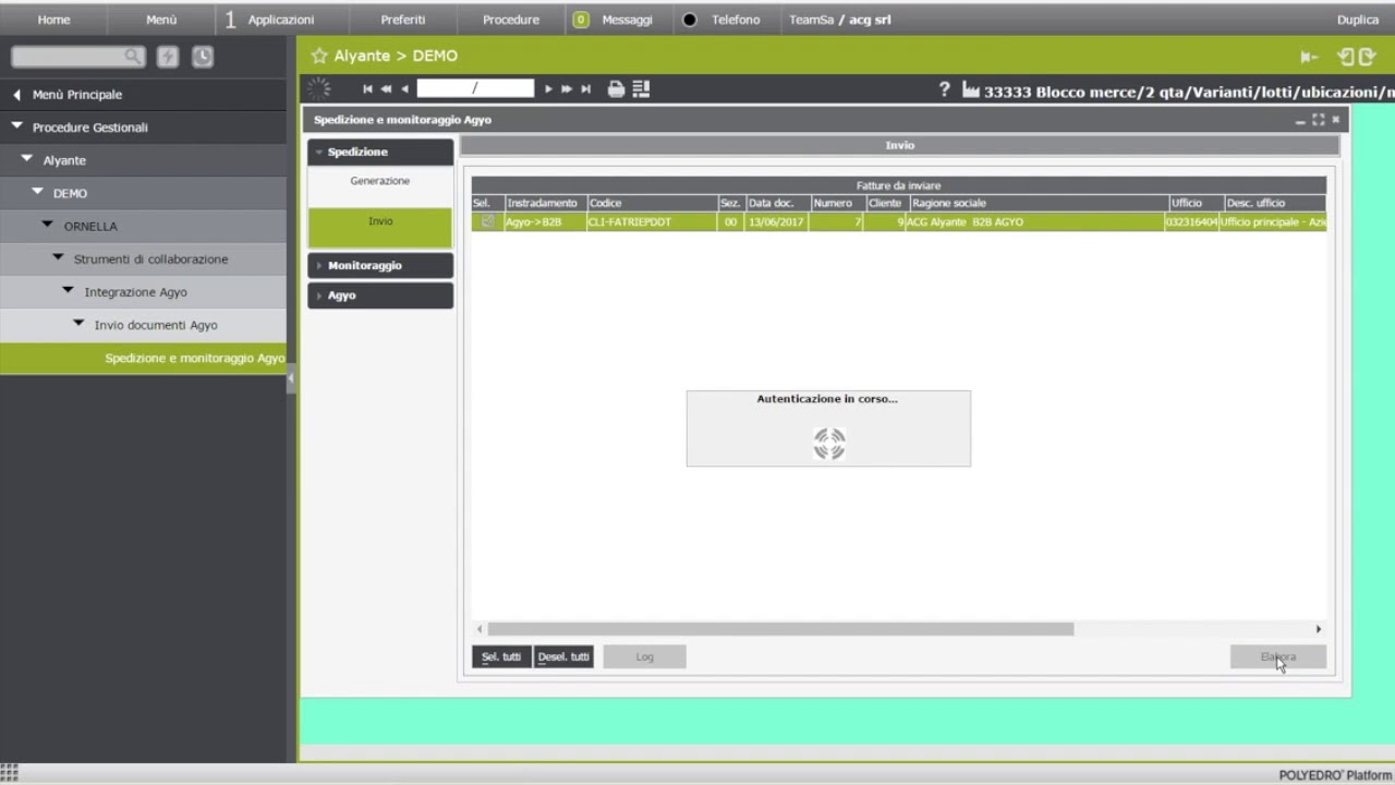 Agyo e l'integrazione con Alyante / Gamma Sprint / Gamma Enteprise ...
