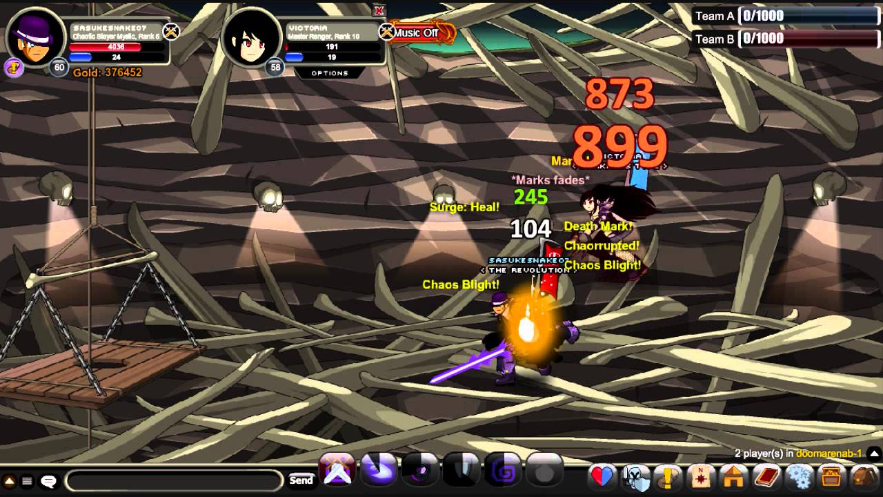 AQW Chaotic Slayer Class PVP - YouTube