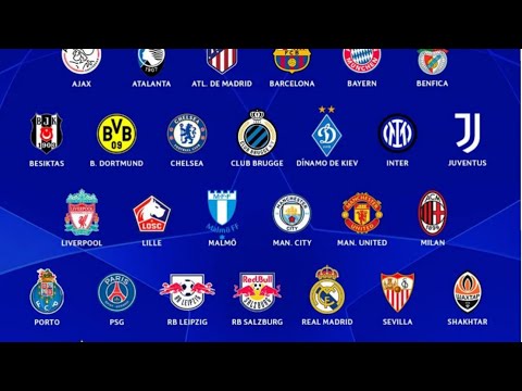 les chapeaux de la ligue des Champions 2021/2022 pour tirage au sort ...