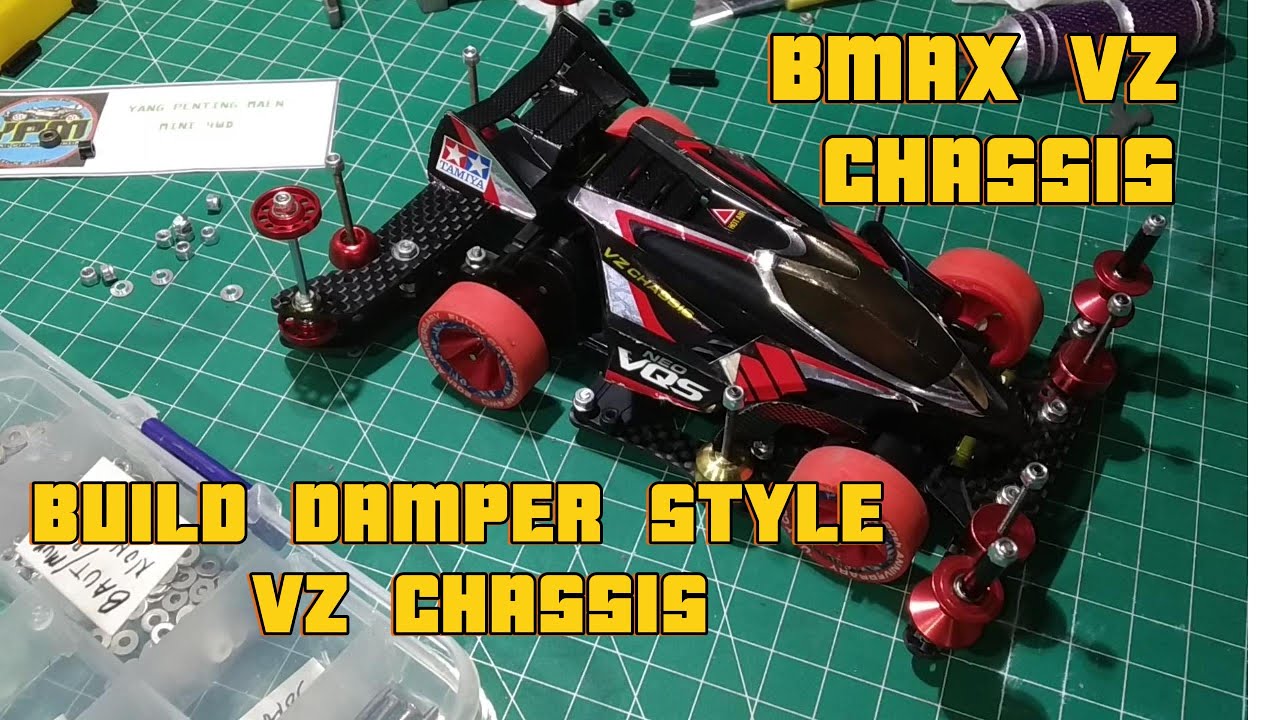 BUILD TAMIYA DAMPER STYLE VZ CHASSIS - YouTube