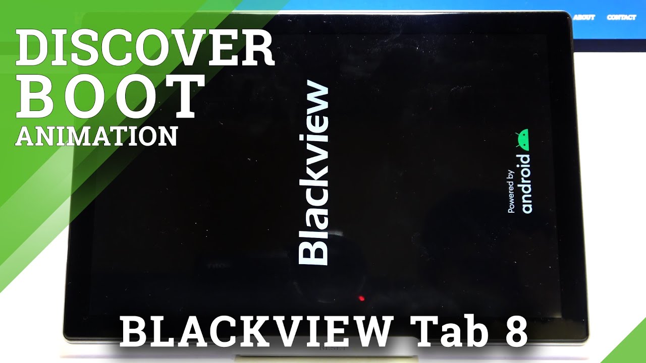 Boot Animation in BLACKVIEW Tab 8 – Check Boot Animation - YouTube