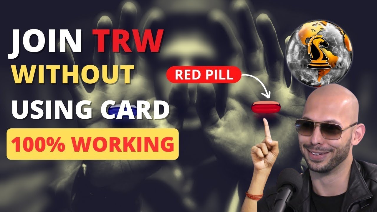How to join TRW from India | How to join The real world (Andrew tate ...