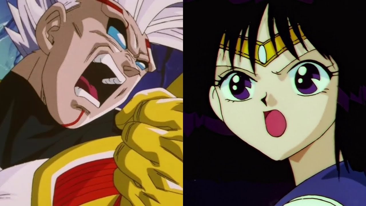 Sailor Stars × Dragon Ball GT VIZ Sailor Saturn & Knuckles VS Baby ...