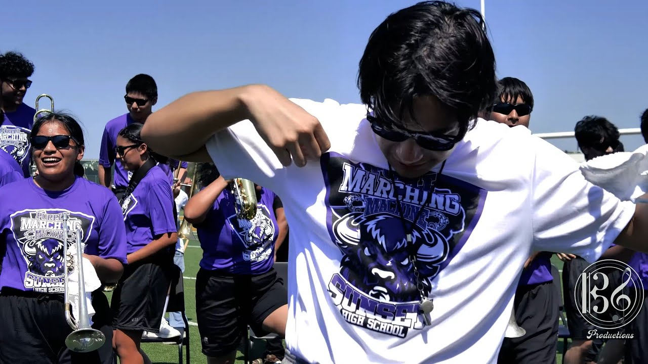 Sunset High School Marching Band "PMM" - Let's Go - Key Glock - Wake Up ...