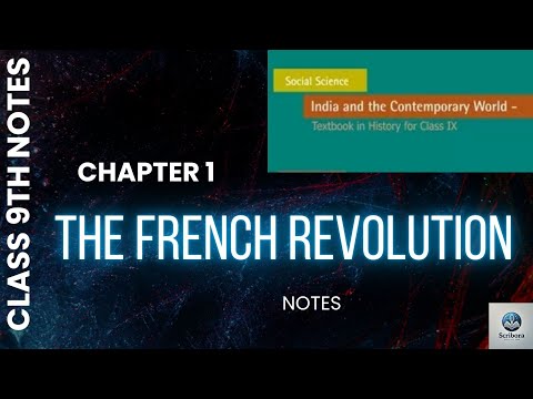 Class 9 History Chapter 1 | The French Revolution | Full Explained PDF ...