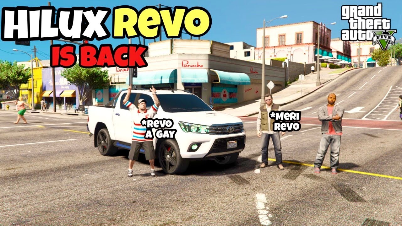 HILUX REVO IS BACK MICHAEL HAPPY | GTA 5 | REAL LIFE MOD | PRO GAMERZ ...