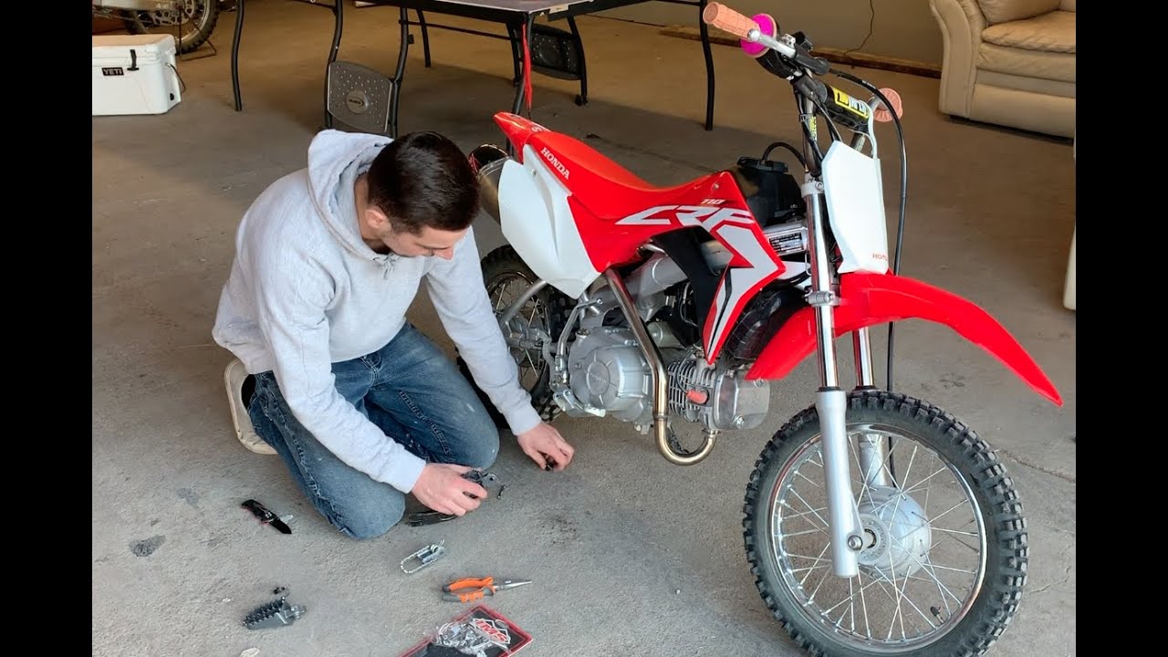 2020 CRF110 MODS!! PT 2 - YouTube