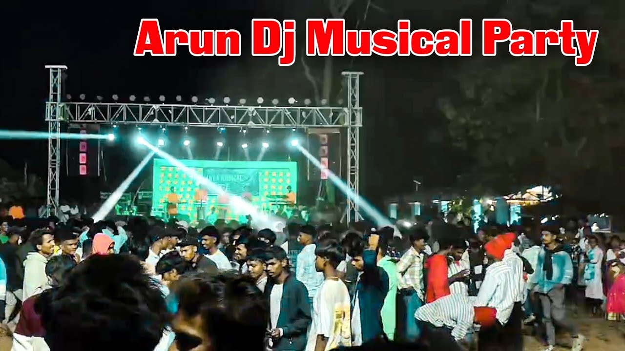 ओसरवीरा गांवदेव 🔥 Arun Dj Musical Party 7276504389 Full Setup Light ...