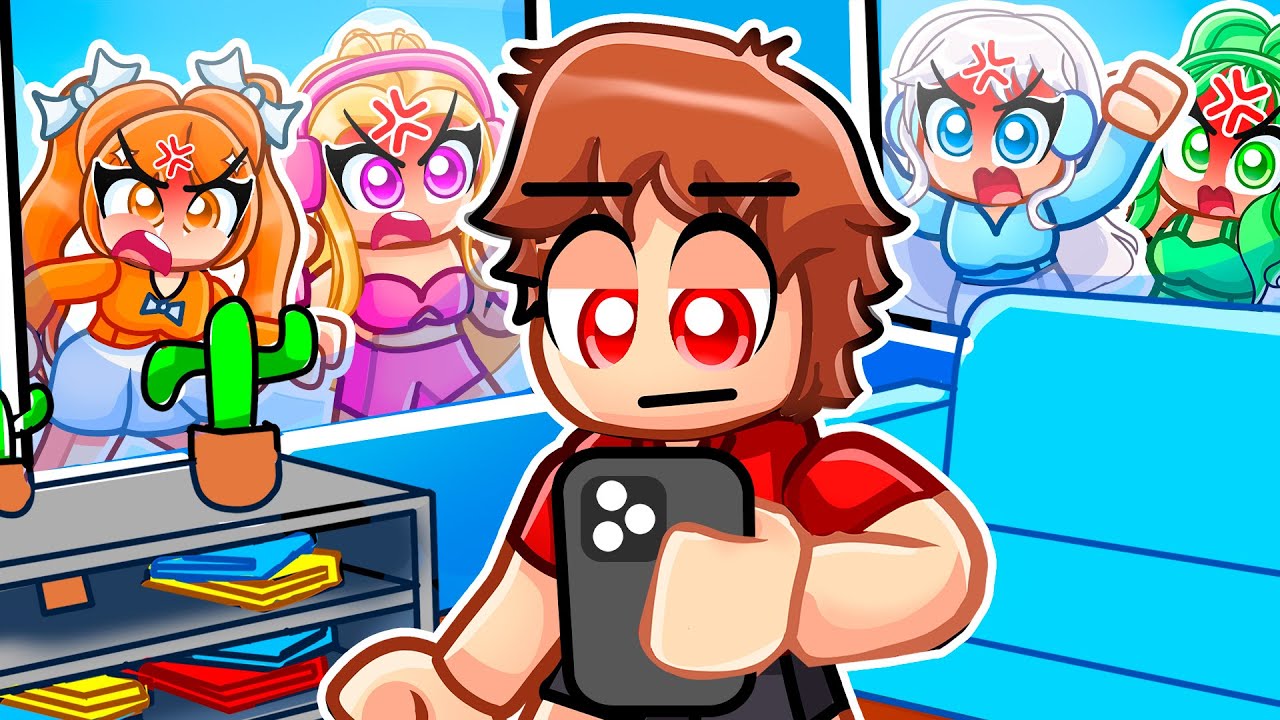 Techy IGNORES His CRAZY FAN GIRLS For 24 Hours In Roblox SNAPCHAT - YouTube