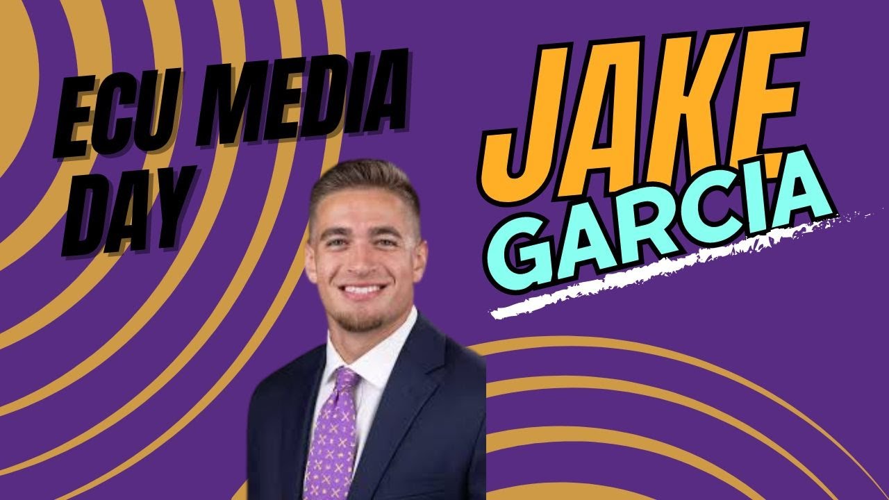 Jake Garcia | ECU Media Day - YouTube