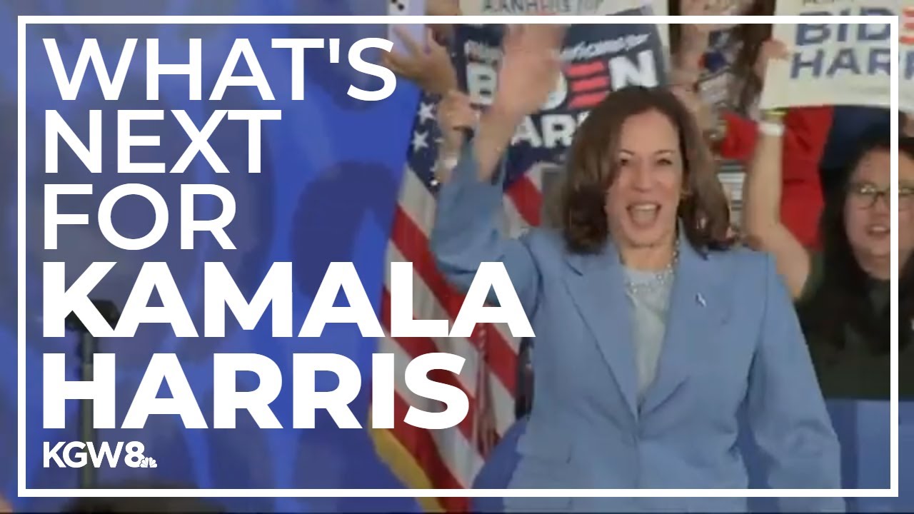 What’s next for Kamala Harris in her bid for presidency? - YouTube