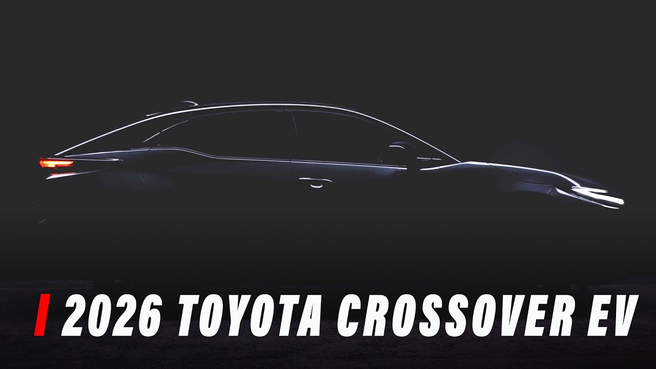 2026 Toyota Electric Crossover Coupe Debuts This March - YouTube