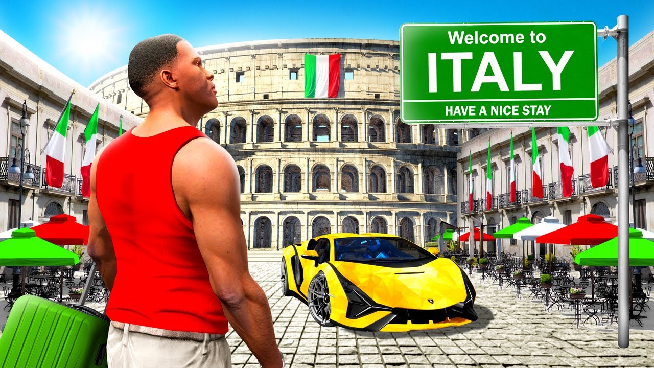Moving to ITALY in GTA 5 - YouTube