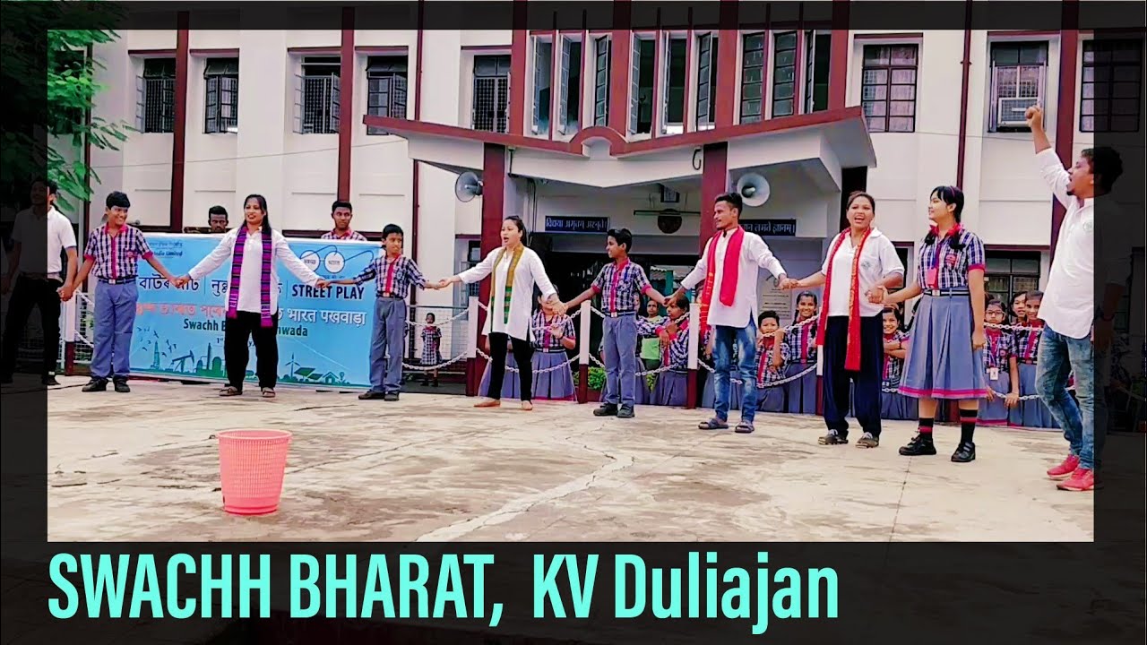 Swachh Bharat Skit at KV DULIAJAN - YouTube