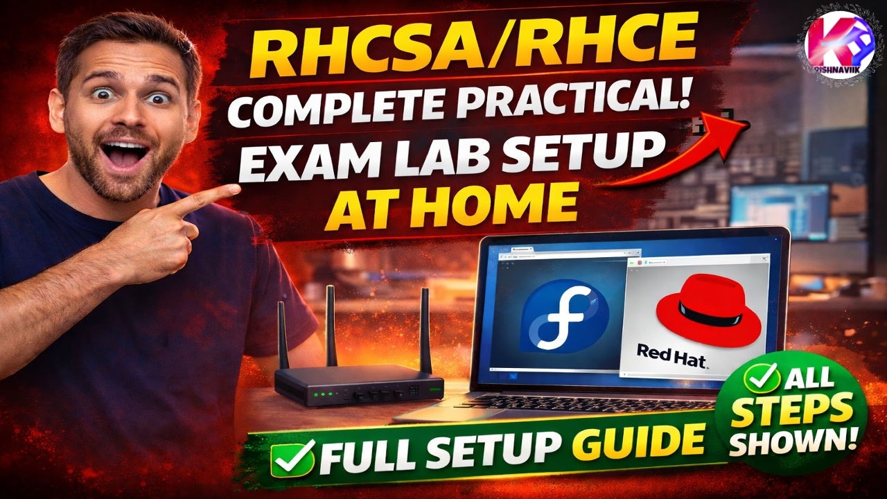 RHCSA / RHCE Exam Lab Setup at Home - Complete 2025 Guide - YouTube