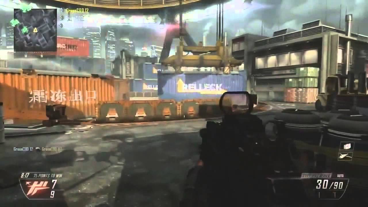 Black Ops 2 Hunter Killer Drone Killstreak gameplay! - YouTube