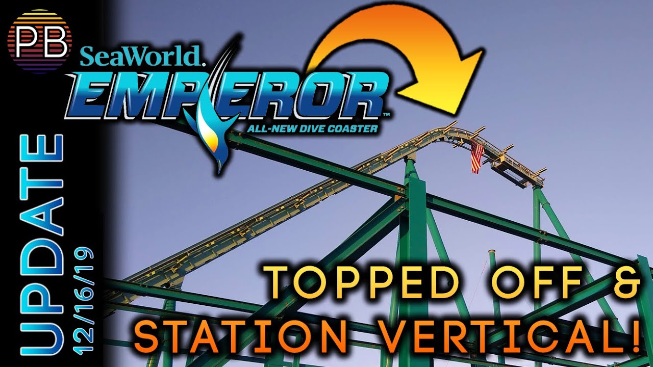 Emperor Construction Update 12/16/19 | SeaWorld San Diego's New Dive ...